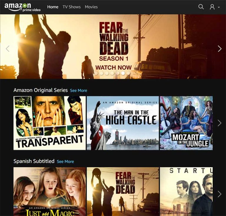 Amazon Prime Video ¡más series y películas por streaming!
